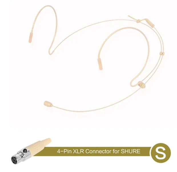 Microphone double earhook headset mic – PQSound